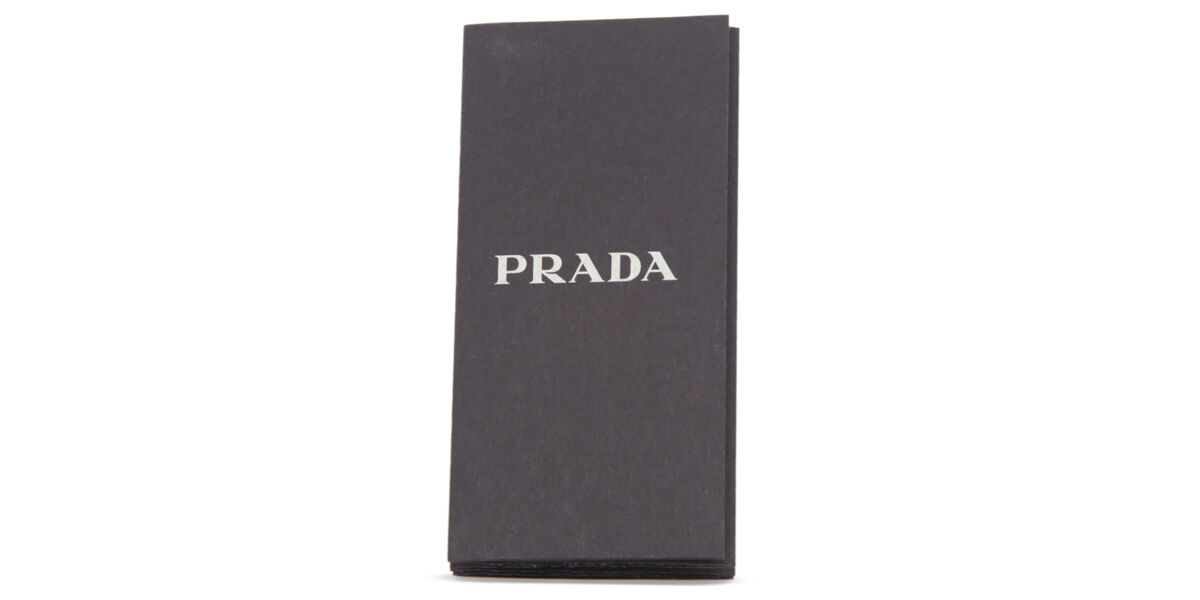 Prada PR B10V 17T1O1 Carré Transparent Ocean Blue lunettes ...
