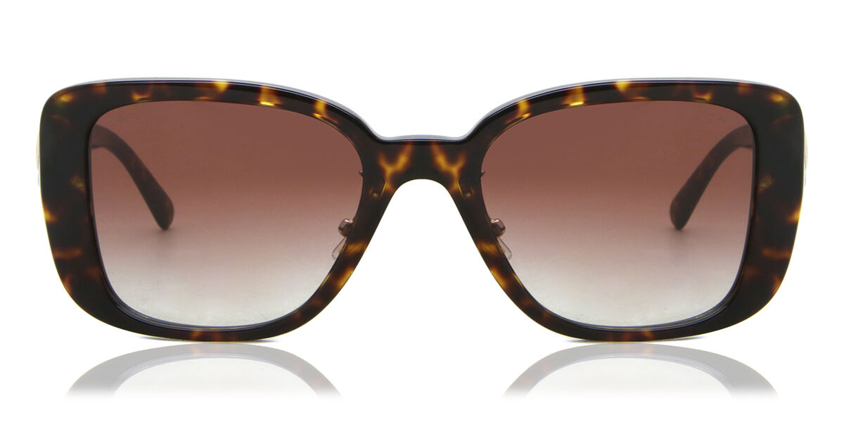 Coach HC8352 CD472 512013 Papillon Ecaille Foncé lunettes de soleil ...