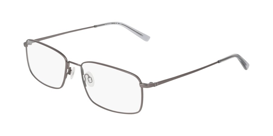 Flexon H6080 071 Rectangulaire Matte Gunmetal lunettes | EasyLunettes ...
