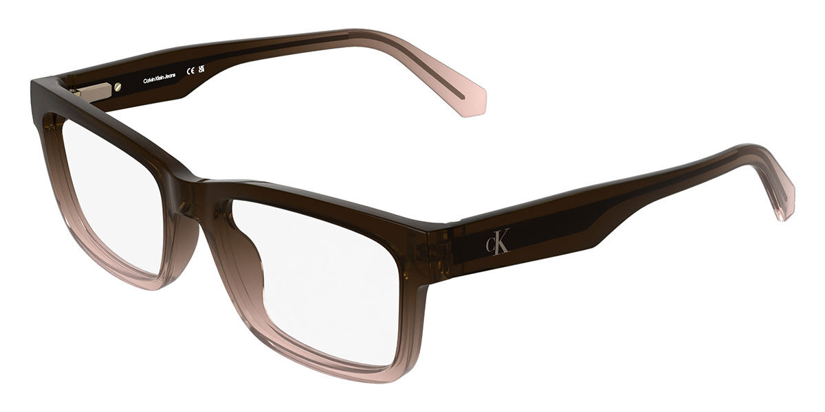 Calvin Klein Jeans CKJ26610 214 Rectangulaire Transparent Faded Brown ...